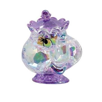 Enesco FACETS Disney Figurine La Belle et la B&ecirc;te Mme Potts Violet 7,2 cm