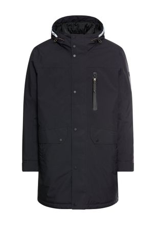 Camel Active Herren teXXXactive Mantel mit Kapuze Navyblau, menswear-48