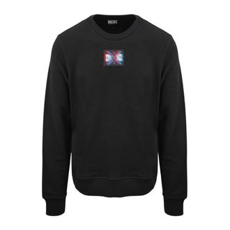 Diesel Sweatshirt - - Sweatshirts & Hoodies - Herren - Schwarzk - S