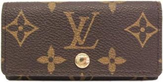 Louis Vuitton unisex, Pre-owned, Brun, Taille: ONE Size Porte-cl&eacute;s Multicl&eacute;s 4 Pre-owned