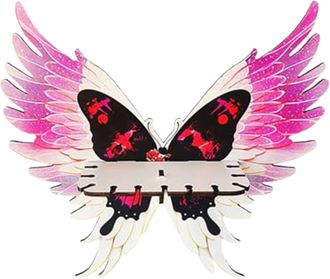 Generic Schmetterlingsfl&uuml;gel-Eckregal - Schmetterlingsf&ouml;rmiges Engelsfl&uuml;gel-, Ausstellungsst&auml;nder | Schwebende Aufbewahrungsregale, Boho-Wanddekoration f&uuml;r Wo