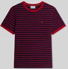 Tommy Hilfiger Regular Fit T-Shirt aus reiner Baumwolle