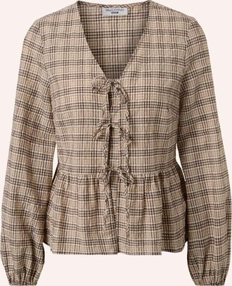 Marc O'Polo Denim Marc Opolo Denim Peplum-Bluse weiss