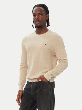 Tommy Hilfiger Pullover Essential MW0MW36347 Hellbeige Regular Fit