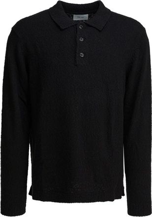 Nn.07 Nn07, Homme, Tops, Noir, Taille: M Randy Boucle Polo