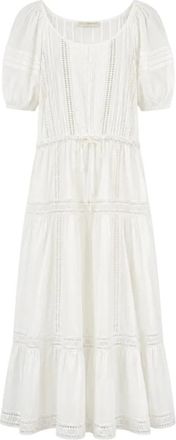 Ulla Johnson Robe Isolde - Femme - Robes - Blanc - Taille: 38 FR