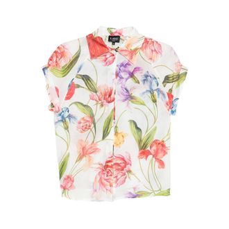 Lavi Lavi, Femme, Blouses et Chemises, Multicolore, Taille: 40 FR Blouse &agrave; Manches Courtes Furore