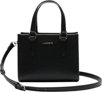 Lacoste Femme, Sacs, Noir, Taille: ONE Size Petit Sac &agrave; Main