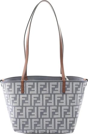 Fendi petit sac porté épaule Zucca Roll (années 2020) - Gris