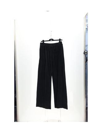Celine Cotton Blend with Gold Embroidery Tracksuit Trousers - Black