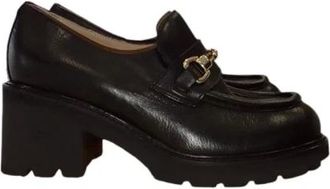 Doucal's Mocassino Morsetto Parabout - Femme - Chaussures - Noir - Taille: 37 1/2 EU
