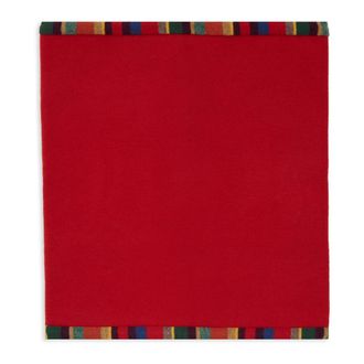 Gallo Gallo, Femme, Accessoires, Multicolore, Taille: ONE Size Cache-cou en polaire rouge uni pour femme