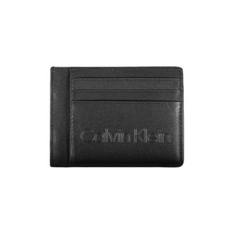 Calvin Klein Schwarze Polyethylen Herren Geldb&ouml;rse - - Accessories - Herren - Schwarzk - ONE SIZE