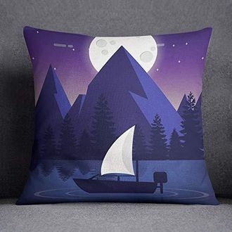 Questo Casa Dekorativer Kissenbezug, Kissenbezug, Heimdekoration, für Sofa, Café, Größe: 45 x 45 cm - entworfen und hergestellt in Türkiye