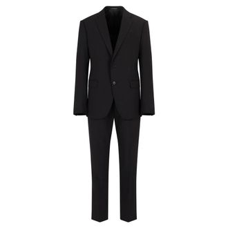 Emporio Armani Emporio Armani Kleider Schwarz - - Suits - Herren - Schwarzk - M