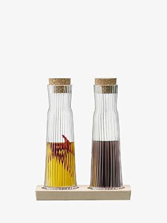 LSA International G1622-07-304 Gio Line Flaschen-Set, Glas, 200 ml