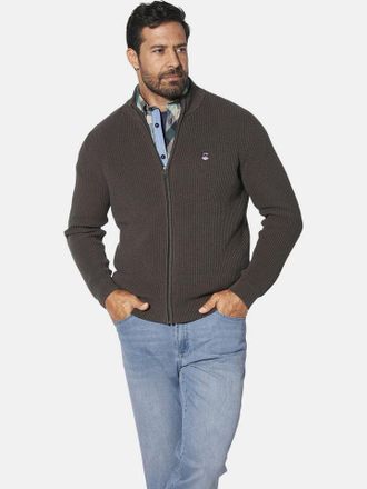 Jan Vanderstorm Strickjacke NORANDER mit Rei&szlig;verschluss