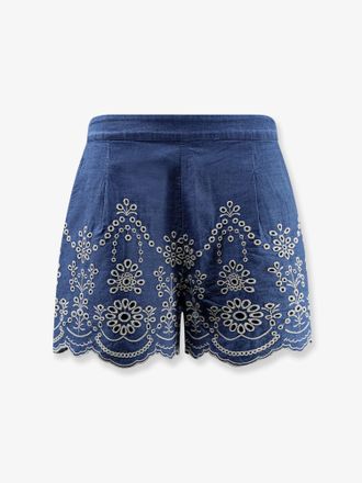 MC2 Saint Barth Amani cottton shorts - MC2 SAINT BARTH - gender_Woman