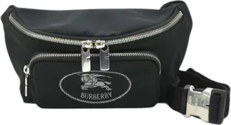Burberry unisex, Pre-owned, Noir, Taille: ONE Size Sac Banane Pre-owned