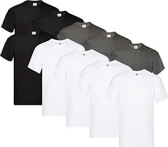 Fruit Of The Loom T-shirt coupe droite pour homme, XXL