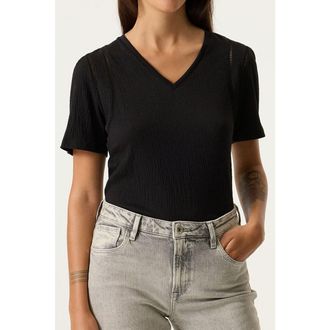 Garcia T-Shirt D&eacute;tails Black