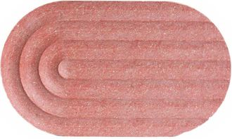 WYE Seifenschale |Pure| Kalypso-Rot nachhaltig - Soap Dish/Seifenhalter/Schwammhalter K&uuml;che - Design Seifenablage sp&uuml;lmaschinenfest 12 x 7 x 1 cm