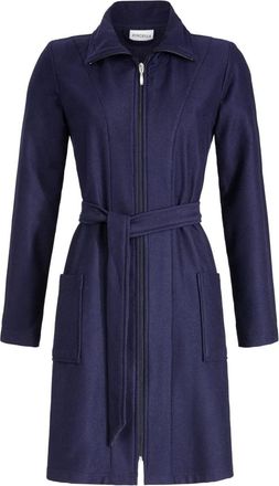 Ringella Damen Frotteemantel mit Rei&szlig;verschlu&szlig; night 42 M118601,night, 42