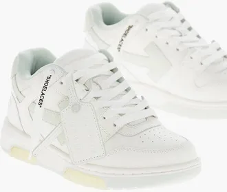 Off-white Leather OUT OF OFFICE Mid-top Sneakers size 36,5