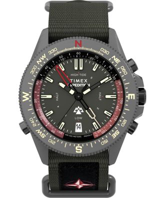 Timex Expedition North Tide/temp/compass Gr&uuml;n Herren Armbanduhr TW2W91100