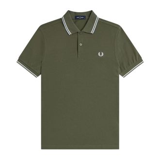Fred Perry M3600 Polo - - Tops - Herren - Gr&uuml;n - S