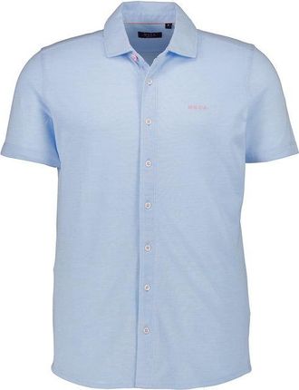 N.Z.A. Herren Kurzarmhemd blau