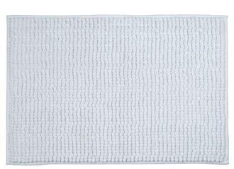 MSV Tapis de Bain, Blanc, Microfibre,40 x 60 cm
