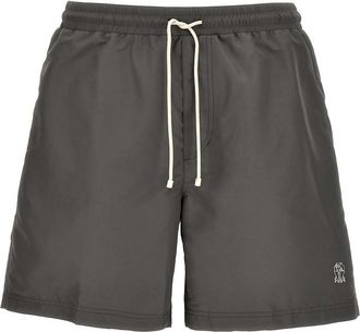 Brunello Cucinelli Short De Bain - Gris