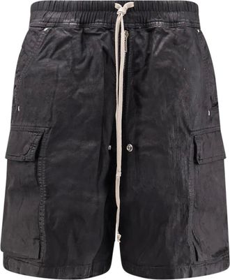 Rick Owens Homme, Shorts, Noir, Taille: XL Drkshdw Cargobela Shorts