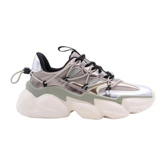 Steve Madden Falori Stylischer Sneaker f&uuml;r M&auml;nner und Frauen - - Shoes - Damen - Grau - 37 1/2 EU