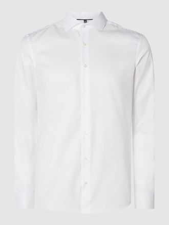 Eterna Slim Fit Business-Hemd mit Knopfleiste