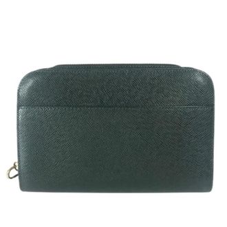 Louis Vuitton Pre-owned Taiga Leder Clutch Pouch - - Pre-owned - Herren - Gr&uuml;n - ONE SIZE