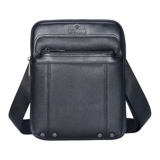 Cavalli Caspian Pro Messenger Bag - Homme - Sacs - Noir - Taille: ONE Size