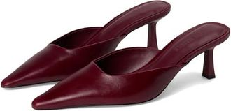 Steve Madden Lisbeth pour femme, Cuir bordeaux., 37 EU