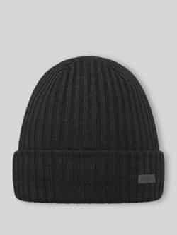 Barts M&uuml;tze mit Label-Patch Modell WILBERT TURNUP