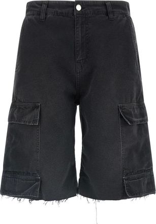 44 Label Group Homme, Shorts, Noir, Taille: XL Cargo Short