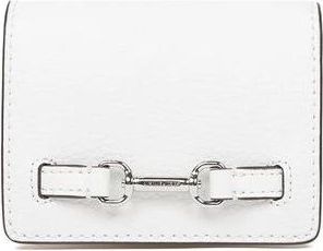 Michael Kors Carson Kleines Portemonnaie aus genarbtem Leder - - Accessories - Damen - Wei&szlig; - ONE SIZE