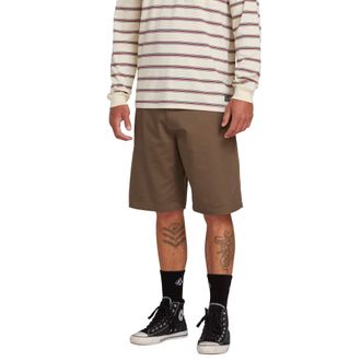 Volcom Herren Frickin Chino Lässige Shorts, Mushroom, 49