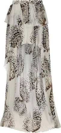 Blumarine Femme, Jupes, Multicolore, Taille: 36 FR Blumarine Skirts White