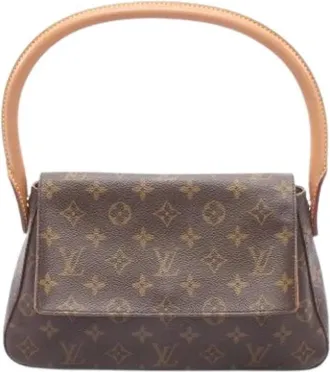 Louis Vuitton Sac bandouli&egrave;re Pre-owned en toile Monogram - Femme - Pre-owned - Brun - Taille: ONE Size
