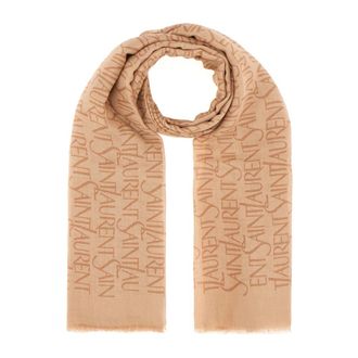 Saint Laurent Stilvolle Schals und T&uuml;cher Kollektion - - Accessories - Herren - Beige - ONE SIZE