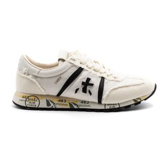 Premiata Femme, Chaussures, Blanc, Taille: 36 EU Lucy Baskets