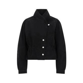 Isabel Marant Damen, Jacken, Schwarzk, XSGr&ouml;&szlig;e