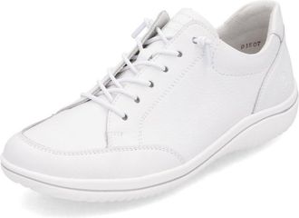 Remonte Damen Low-Top Sneaker D1E07, Frauen Halbschuhe,lose Einlage,sportlich,straßenschuhe,Strassenschuhe,Sportschuhe,Freizeitschuhe,Weiss (80),39 EU