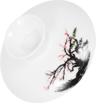 DOITOOL Keramik teekannen deckel Hitzebeständige Teetassen abdeckung Teekannen zubehör Praktischer Ersatzdeckel für Haushalt Schutz vor Verunreinigungen und W